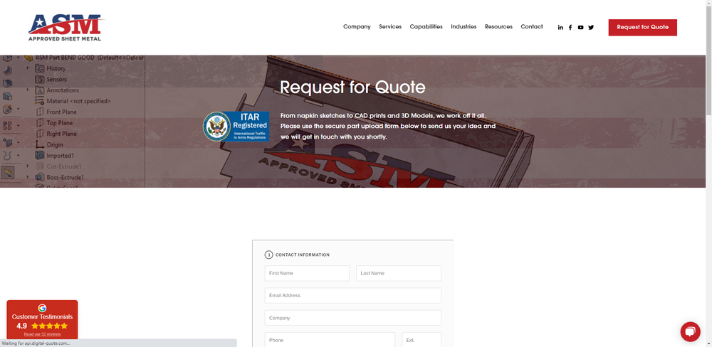 3 Ways a Digital RFQ Expedites your Parts | Approved Sheet Metal